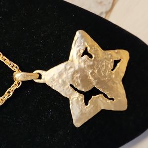 Express | Jewelry | Vintage Express Gold Color Star Design Necklace New ...